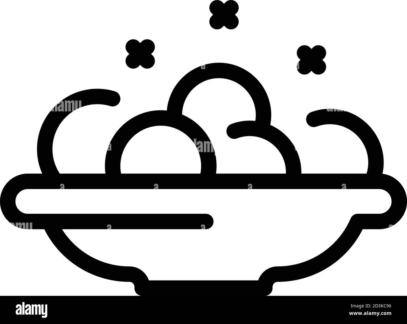 Washing plate icon, outline style Stock Vector Image & Art - Alamy