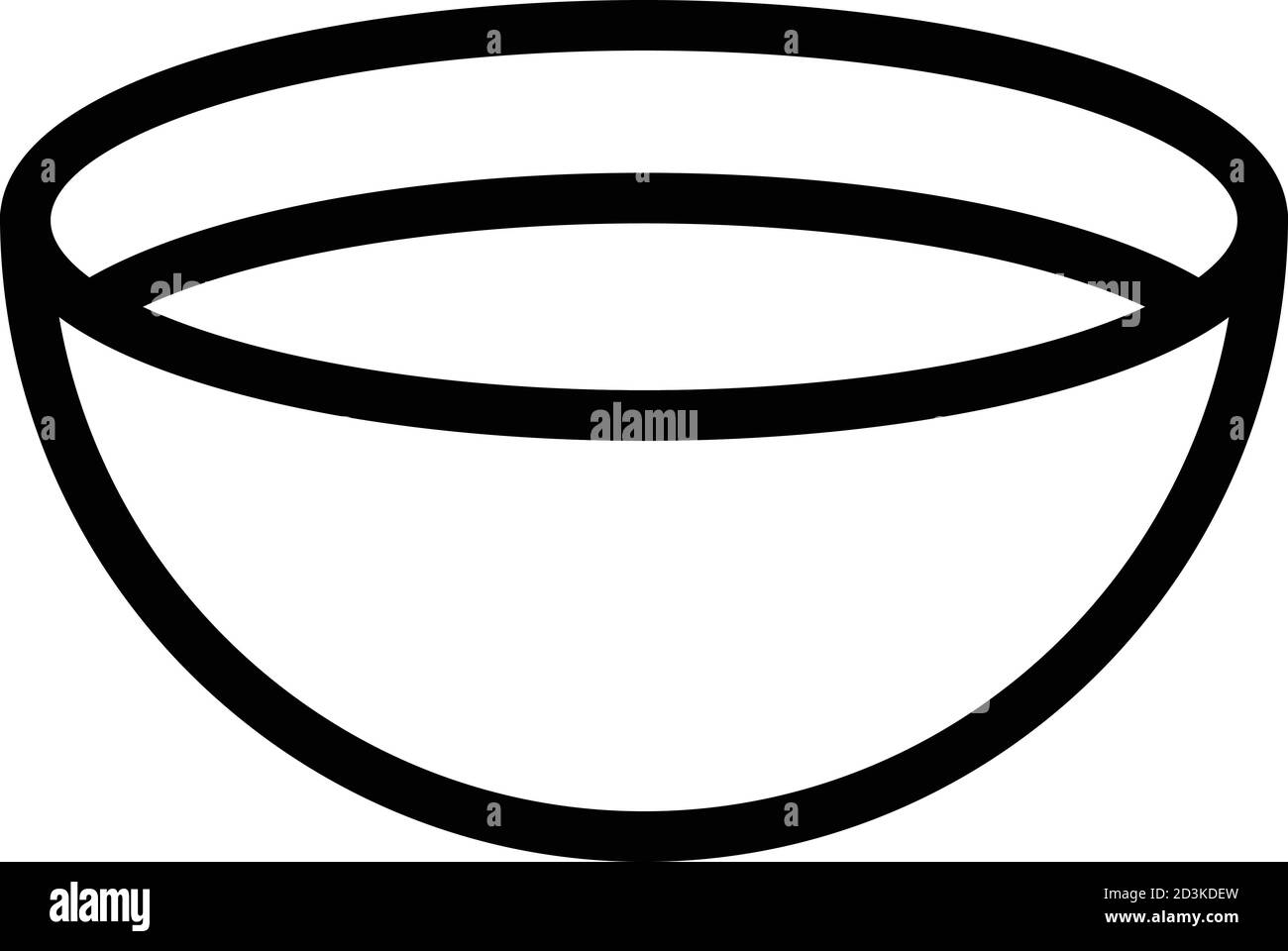 Ceramic plate icon, outline style Stock Vector Image & Art - Alamy