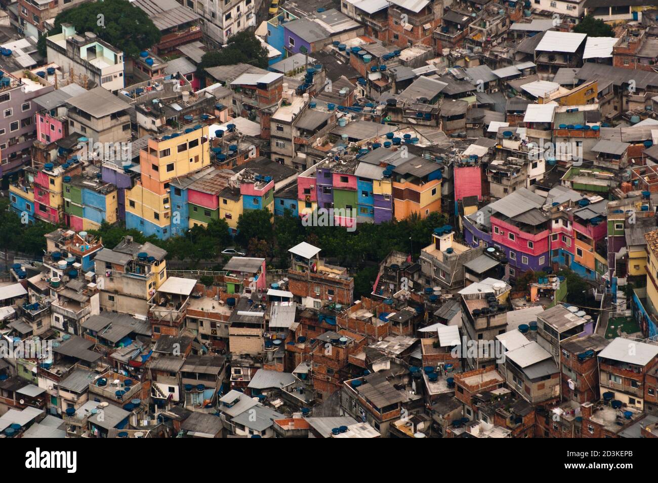 Favela da Rocinha, the Biggest Slum (Shanty Town) in Latin America ...