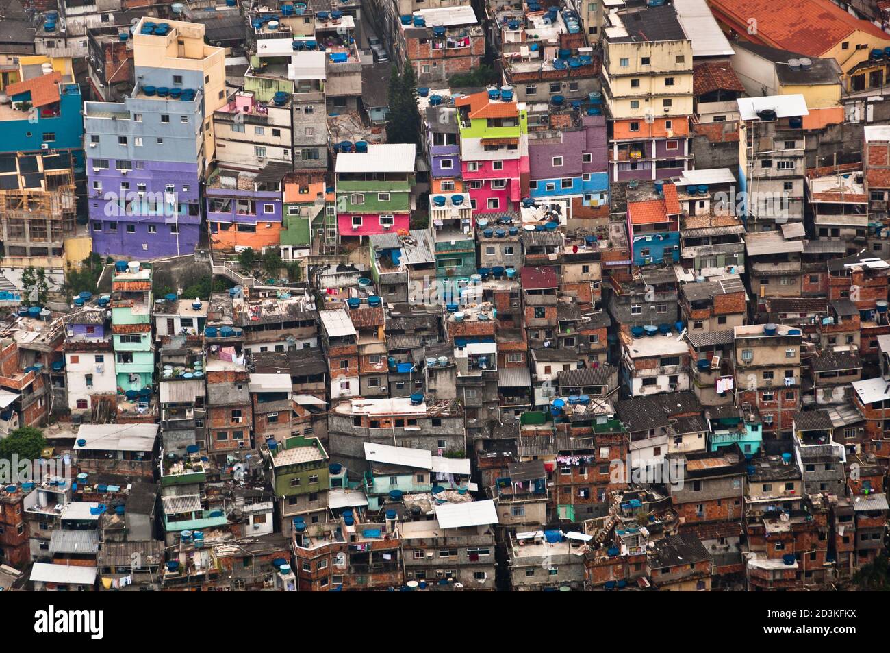Favela da Rocinha, the Biggest Slum (Shanty Town) in Latin America ...
