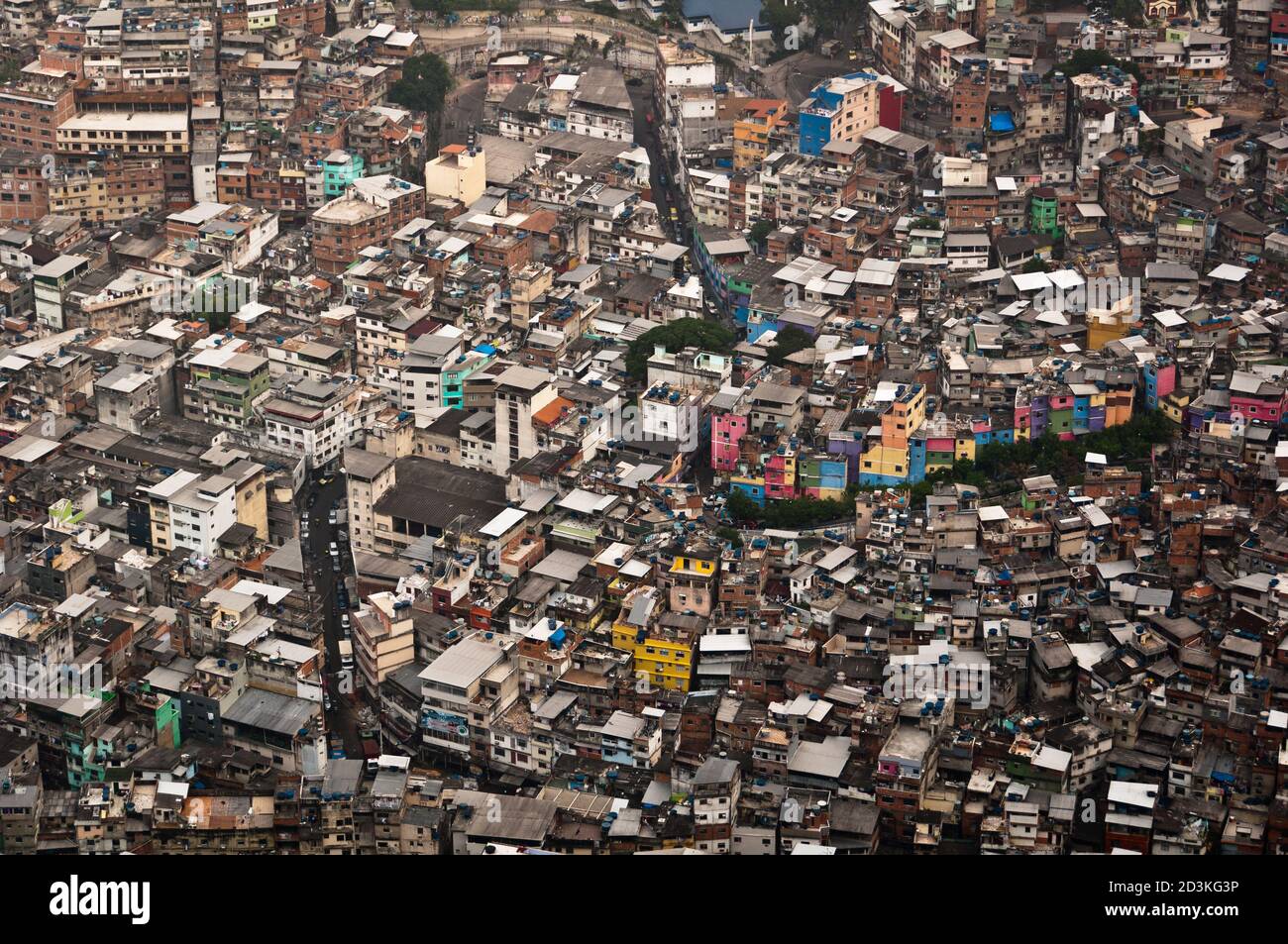 Favela da Rocinha, the Biggest Slum (Shanty Town) in Latin America ...