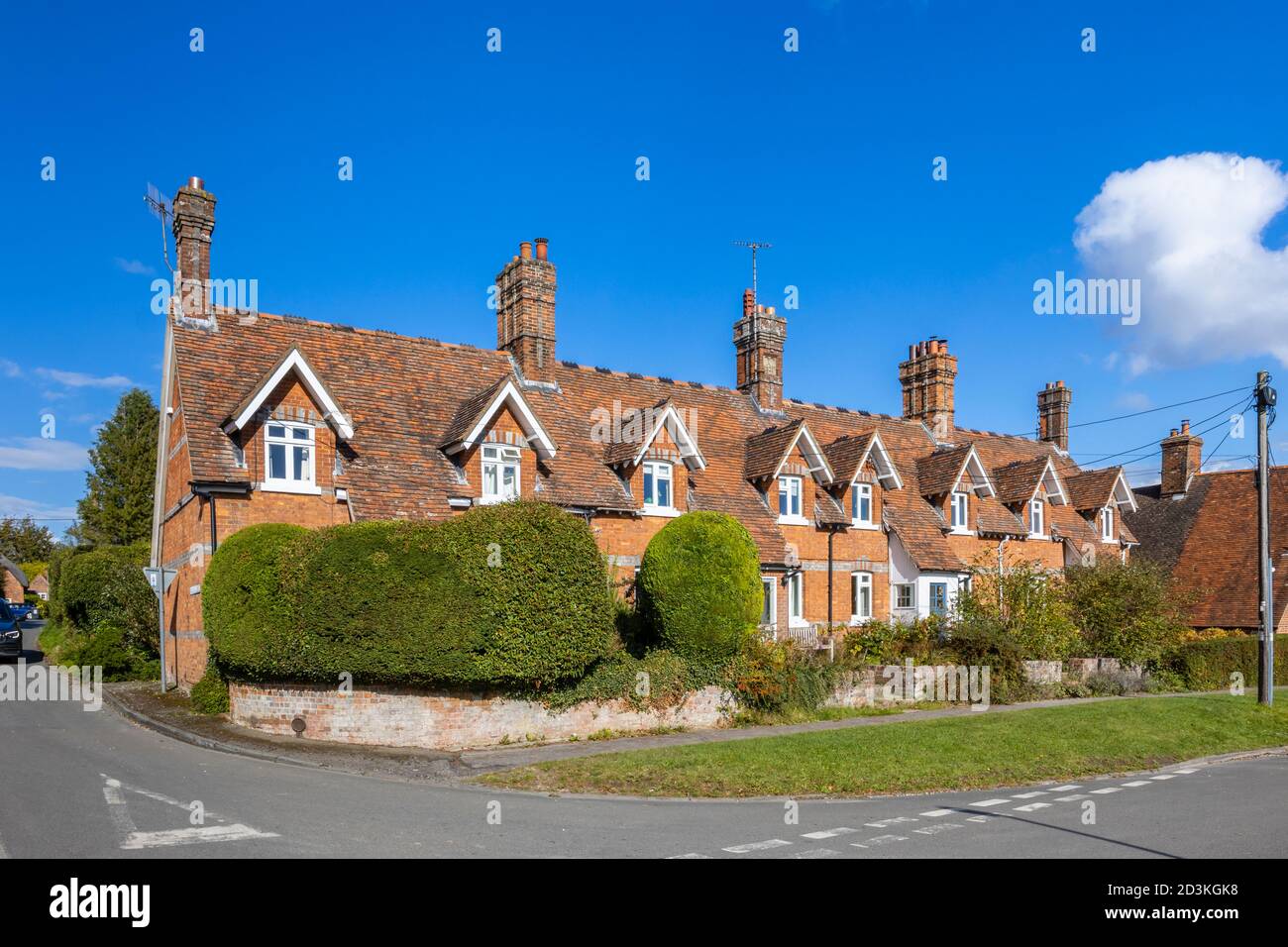 Red Brick Cottages High Resolution Stock Photography and Images - Alamy