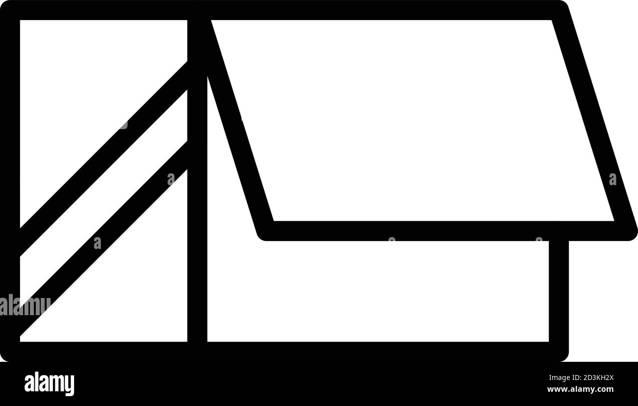 Carton box icon, outline style Stock Vector Image & Art - Alamy