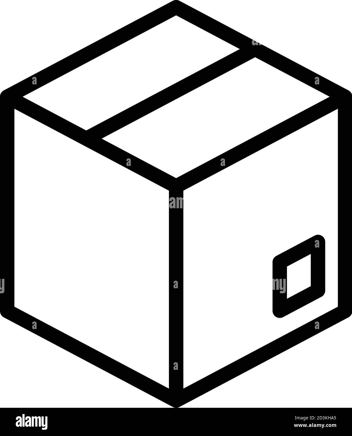 Mail box icon, outline style Stock Vector Image & Art - Alamy