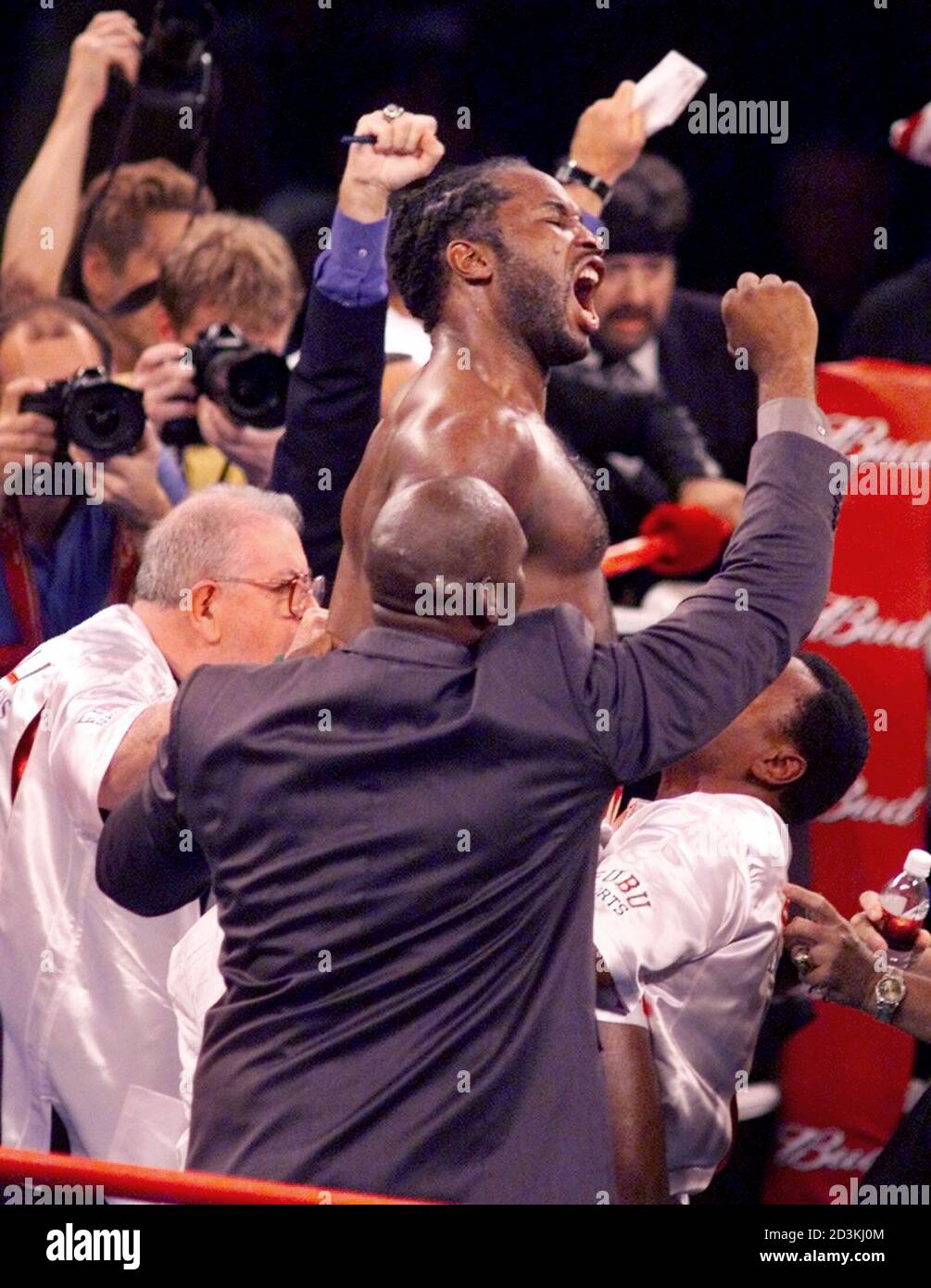 Lennox Lewis Rahman 2001 High Resolution Stock Photography and Images ...