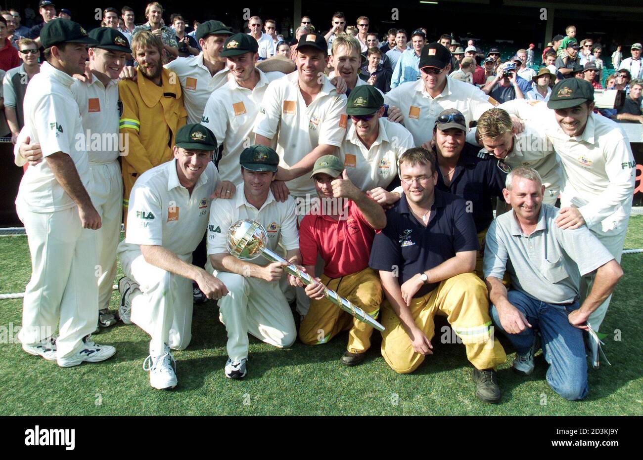 The icc test championship trophy hi-res stock photography and images ...