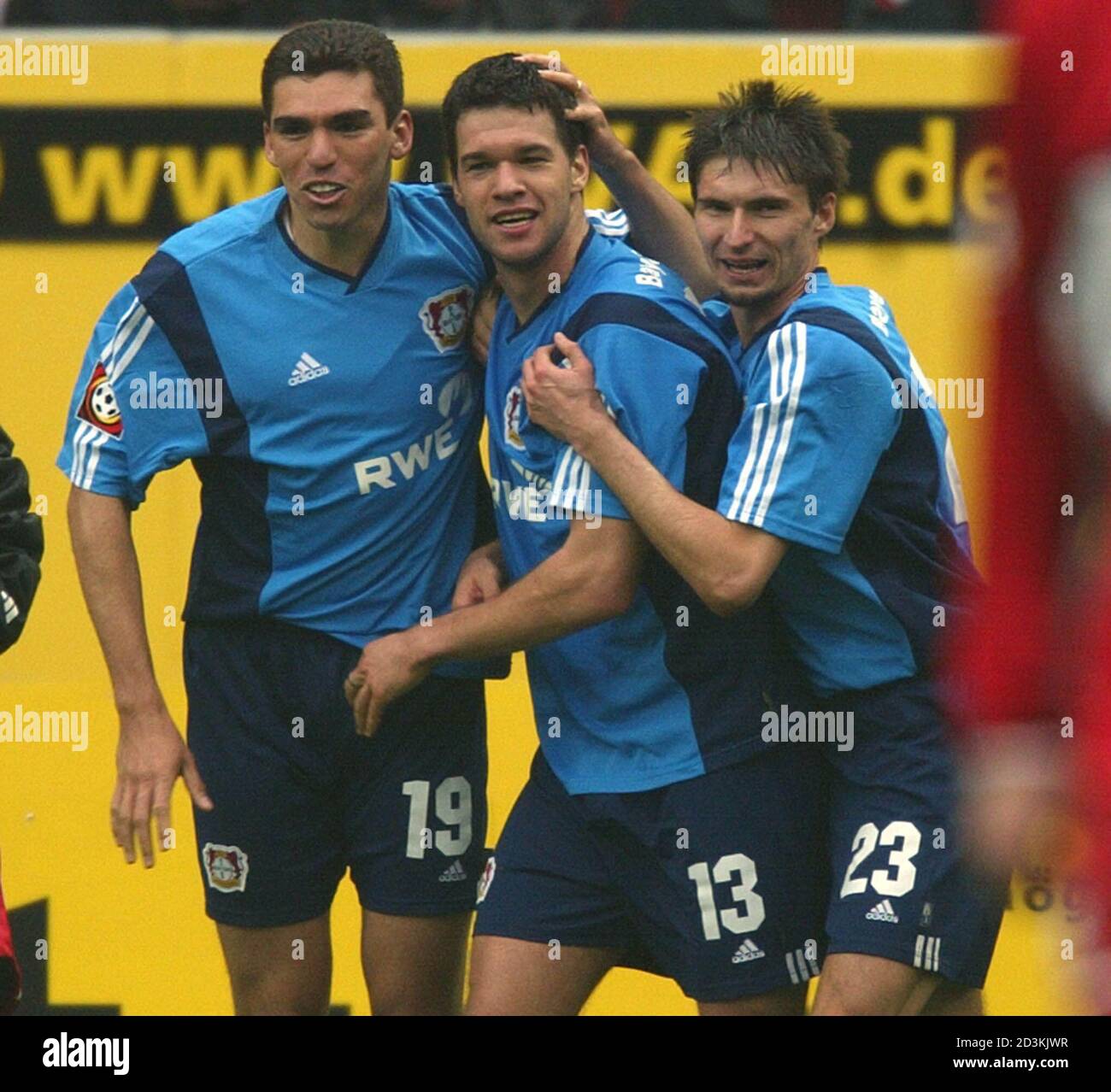 Michael ballack bayer leverkusen german hi-res stock photography and ...