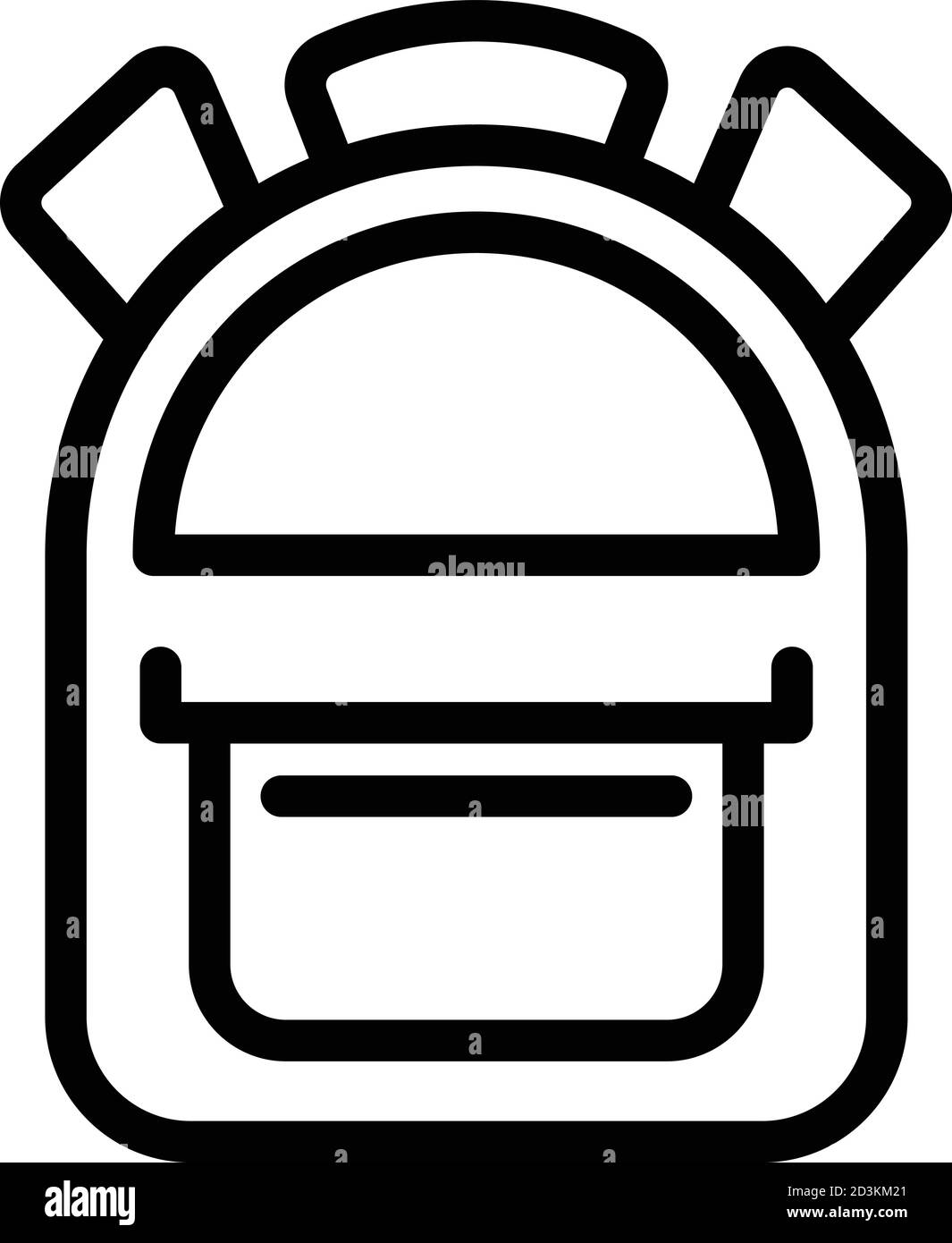 Laptop backpack icon, outline style Stock Vector Image & Art - Alamy
