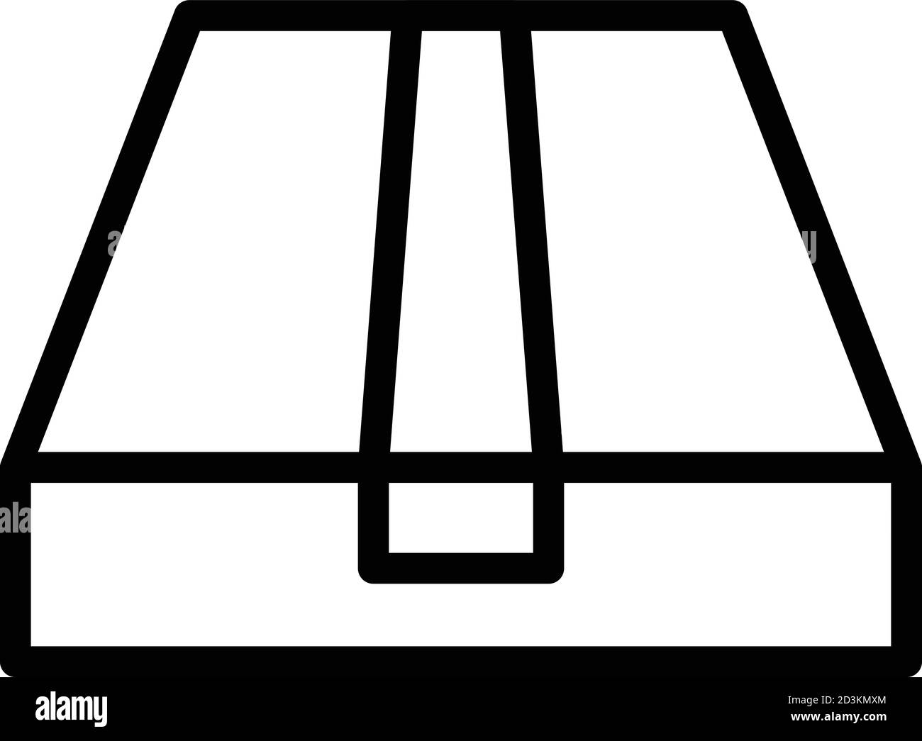 Wrap box icon, outline style Stock Vector Image & Art - Alamy