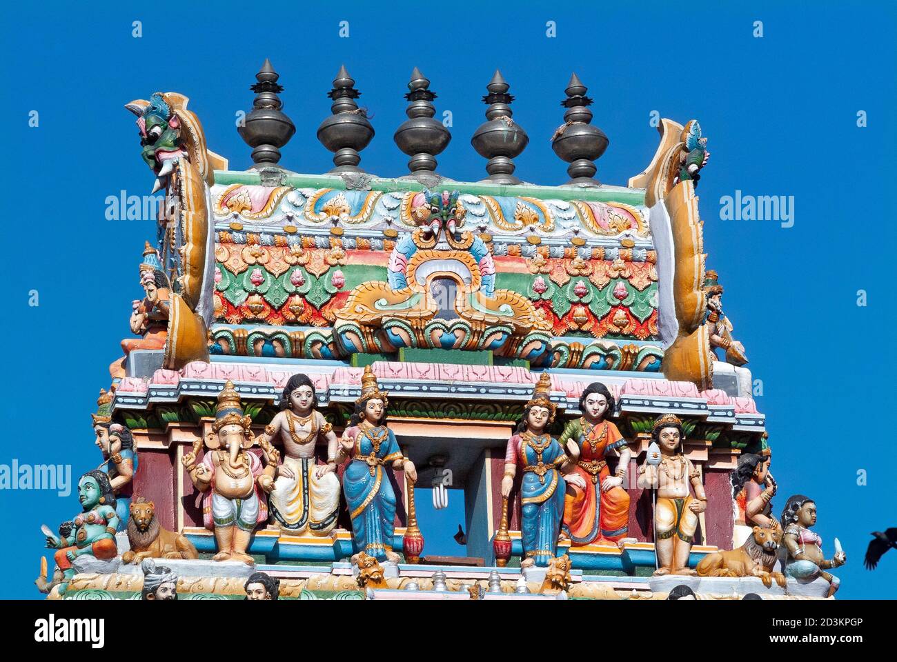 Trincomalee, Sri Lanka: the Hindu temple Pathirakali Amman or Kali ...