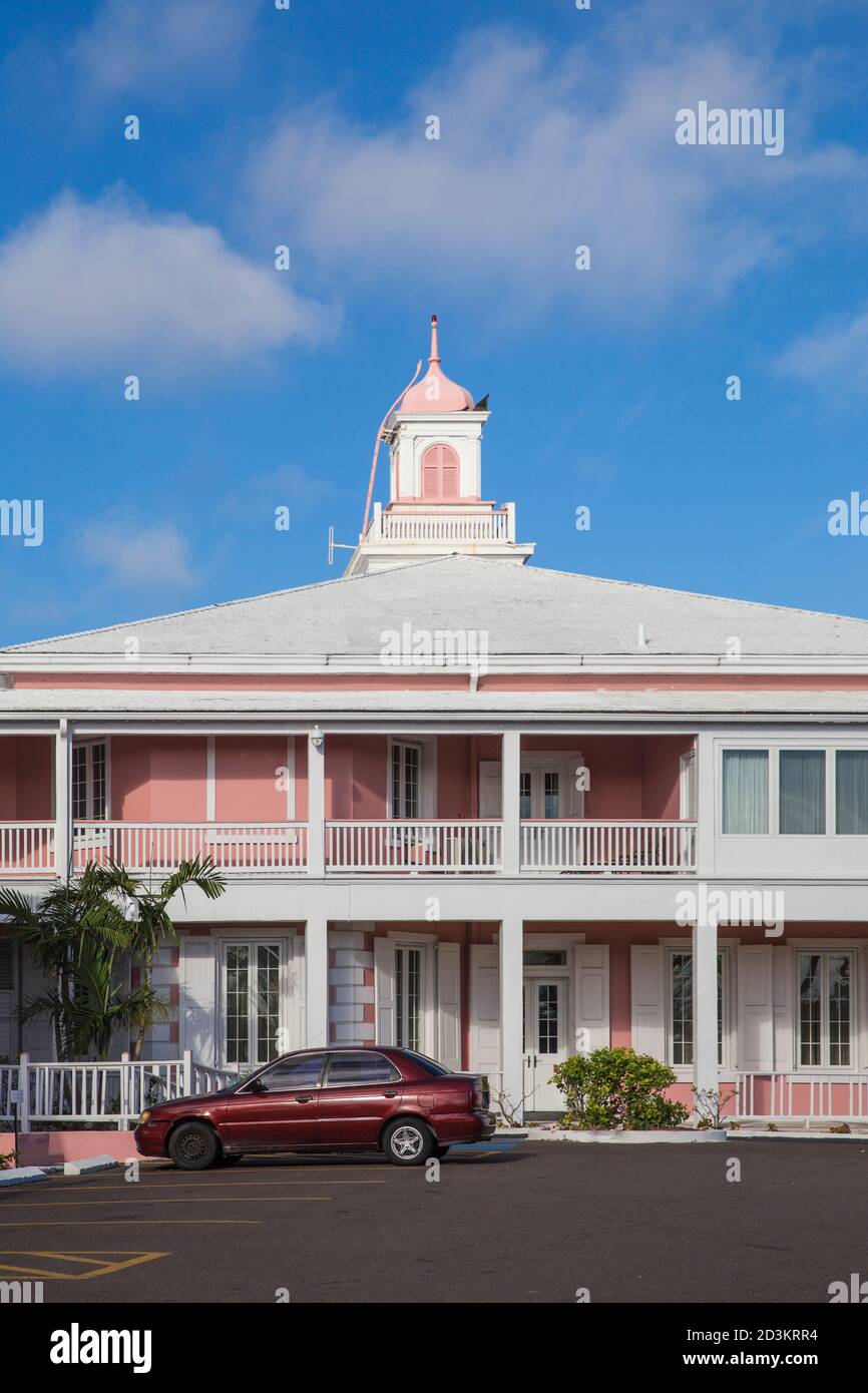 Caribbean, Bahamas, Providence Island, Nassau, Government House Stock ...