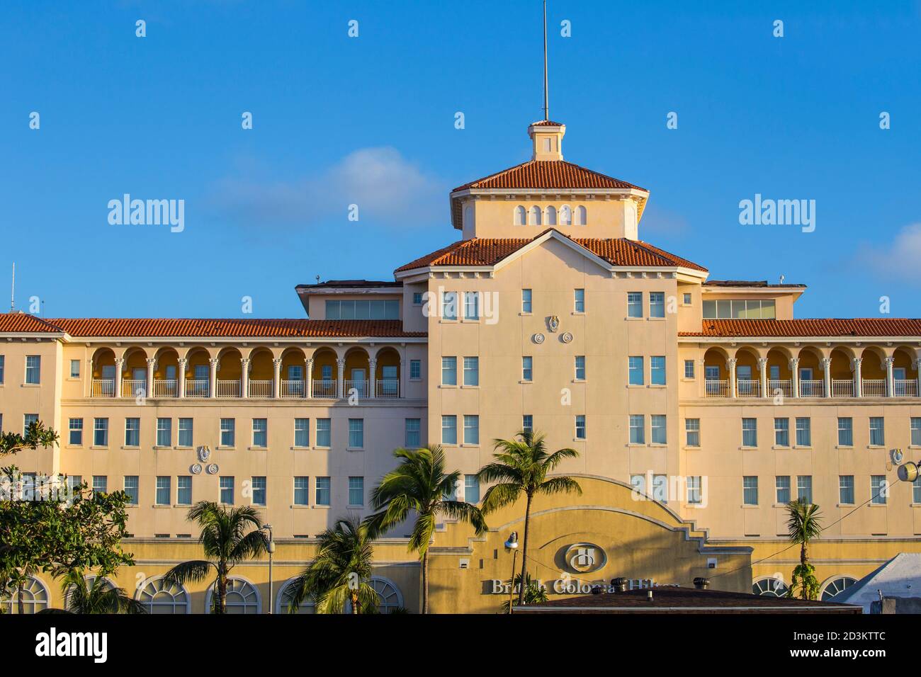Caribbean, Bahamas, Providence Island, Nassau, British Colonial Hilton ...