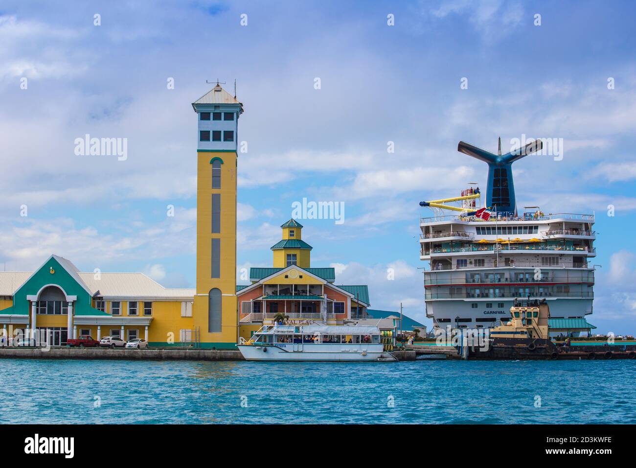 Caribbean, Bahamas, Providence Island, Nassau, Ferry Terminal Stock ...