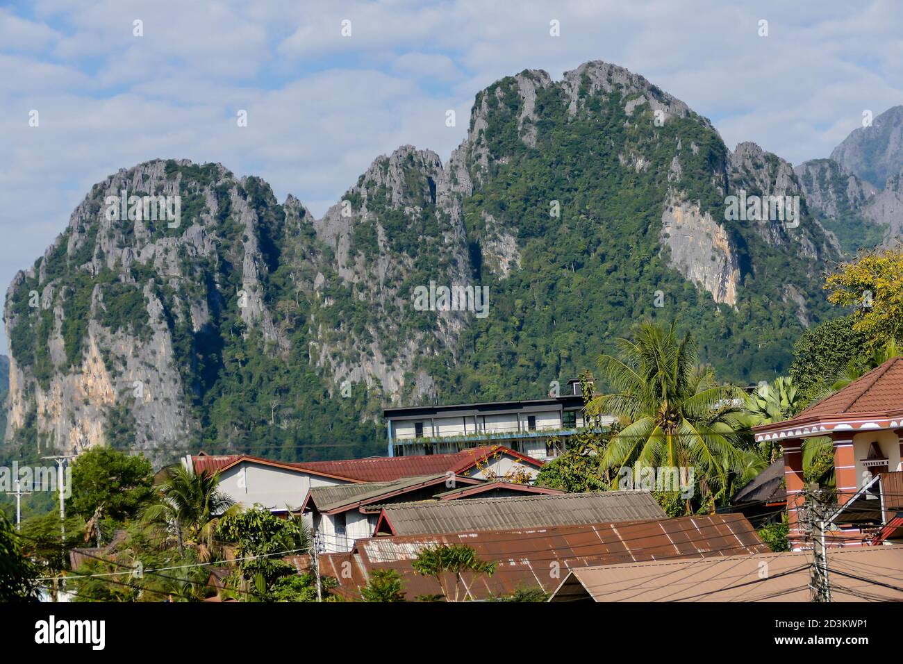 bench in mountains, digital photo picture as a background Stock Photo ...