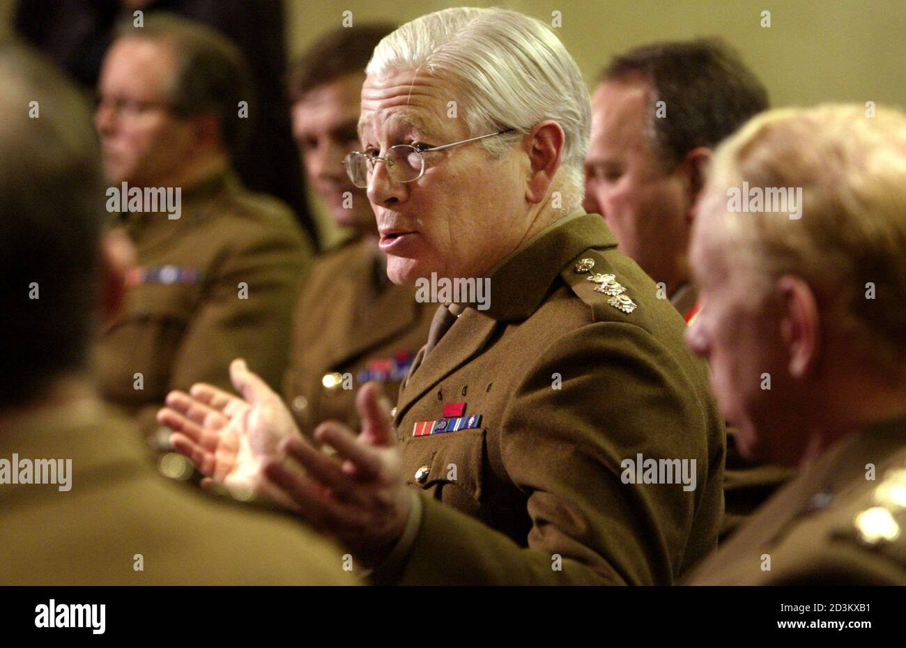 Lieutenant General Sir Alistair Irwin High Resolution Stock Photography ...
