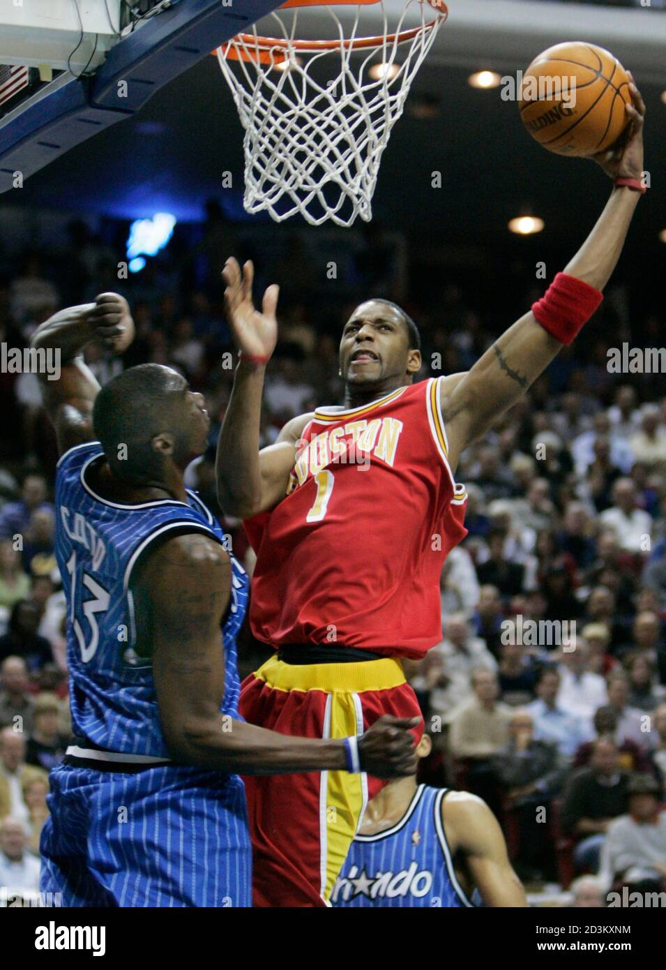 Tracy Mcgrady Rockets Dunk