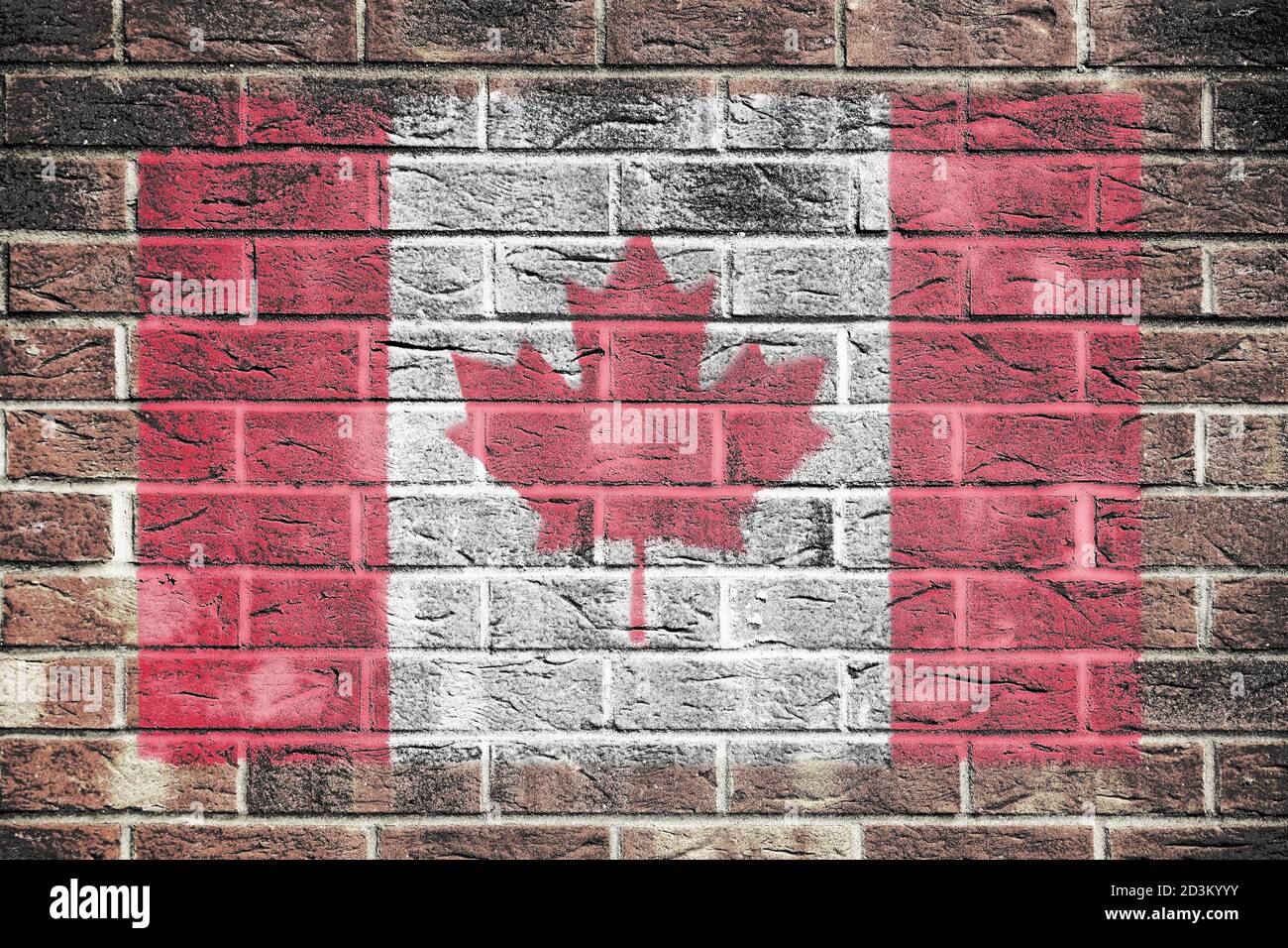 Canada flag american flag hi-res stock photography and images - Alamy
