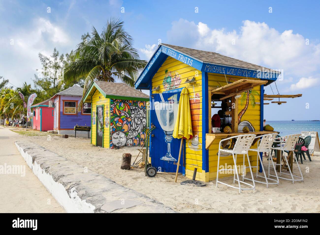 Colourful hut bahamas hi-res stock photography and images - Alamy