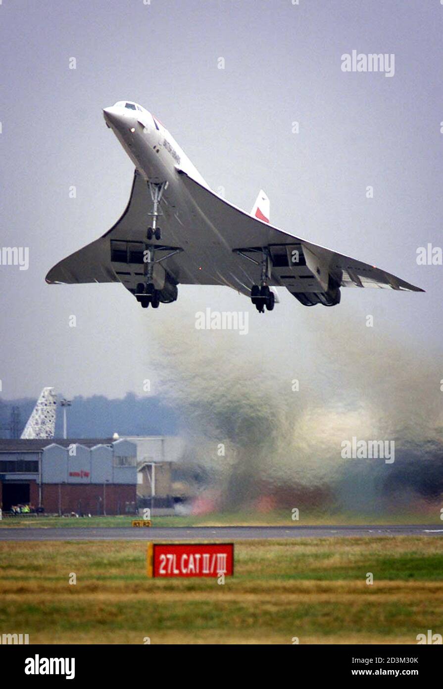 Concorde alpha foxtrot hi-res stock photography and images - Alamy