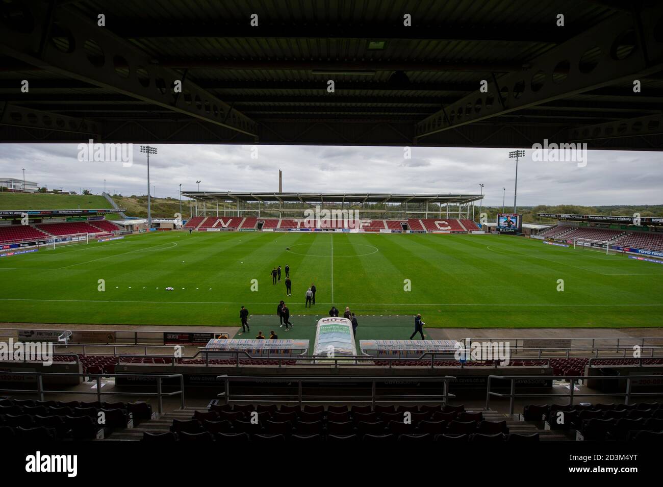 A general view inside of Sixfields Stadium, Northampton Stock Photo - Alamy
