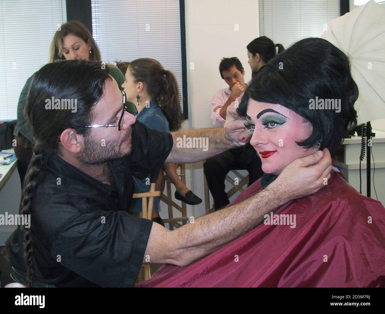 Drag queen beard hi-res stock photography and images - Alamy