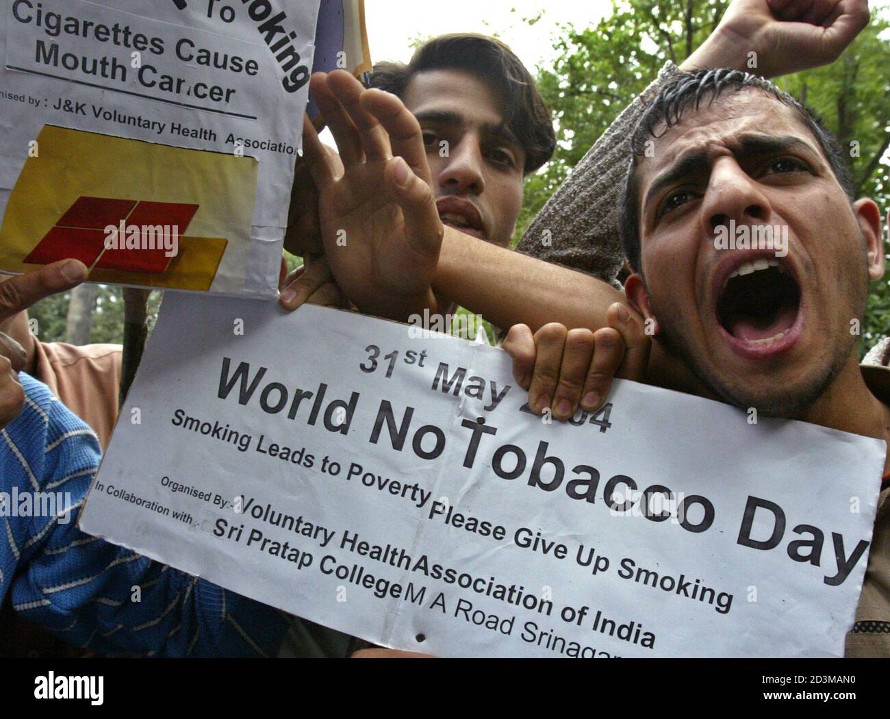 No smoking day demonstration hi-res stock photography and images - Alamy