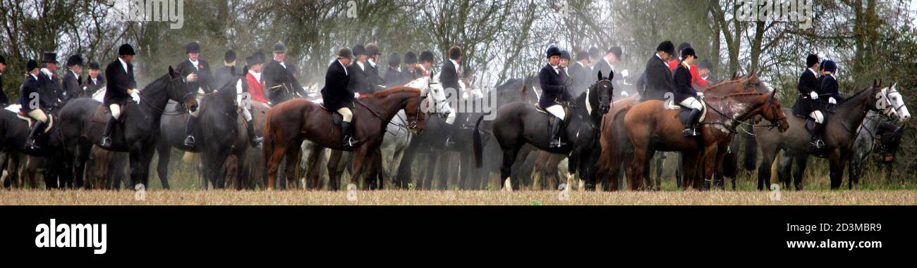 Bicester And Whaddon Hunt High Resolution Stock Photography and Images ...