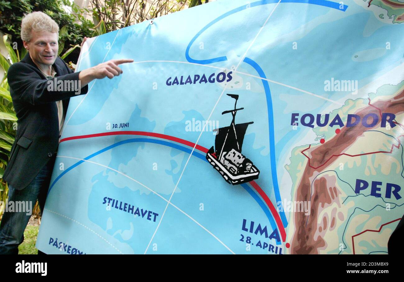 Kon tiki expedition 1947 hi-res stock photography and images - Alamy