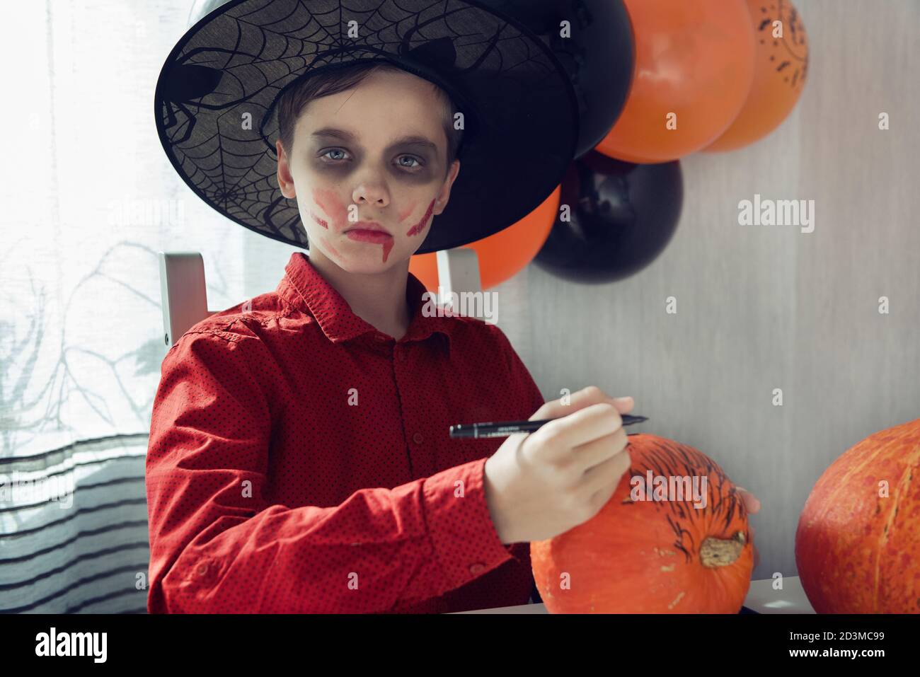 Halloween carnival or masquerade concept Stock Photo - Alamy