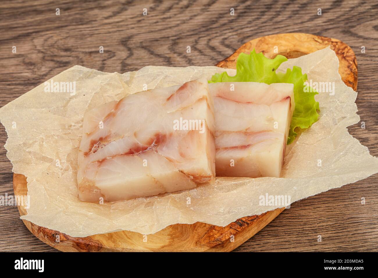 Raw dietary pollock fish fillet for cooking Stock Photo - Alamy