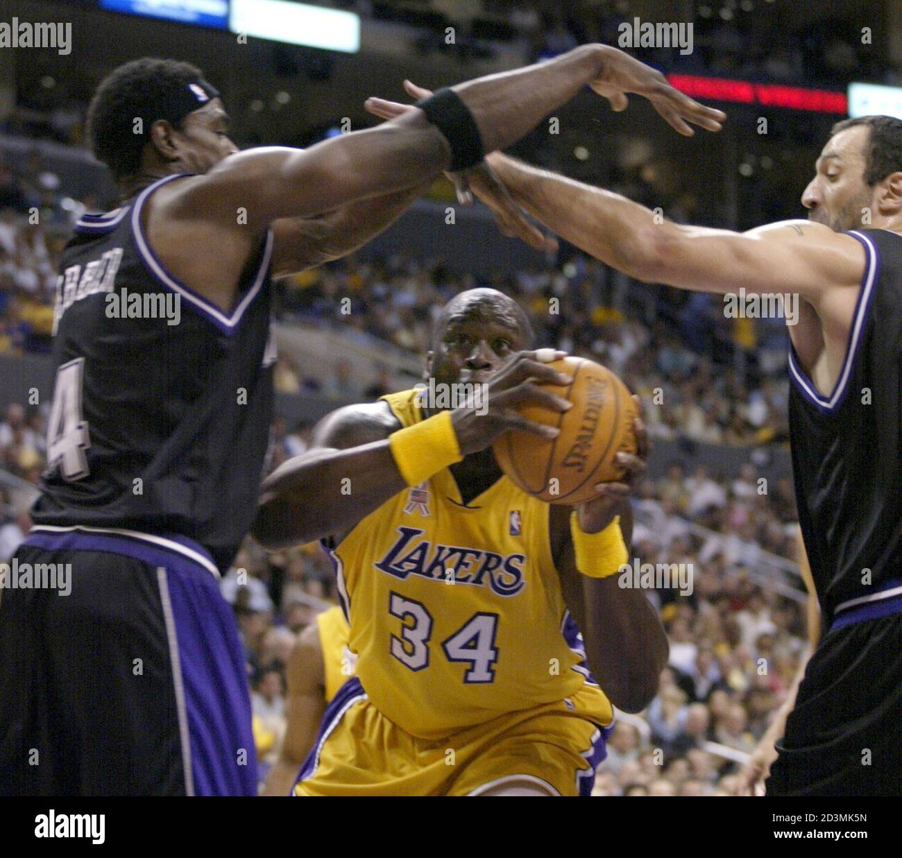 Kings chris webber vlade divac hi-res stock photography and images - Alamy