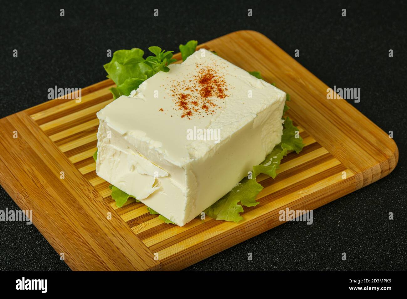 Greek traditional soft feta dairy cheese Stock Photo - Alamy