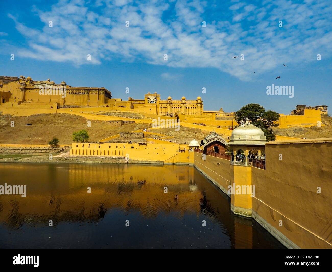 Amer Fort or Amber Fort is a fort located in Amer, Rajasthan, India ...