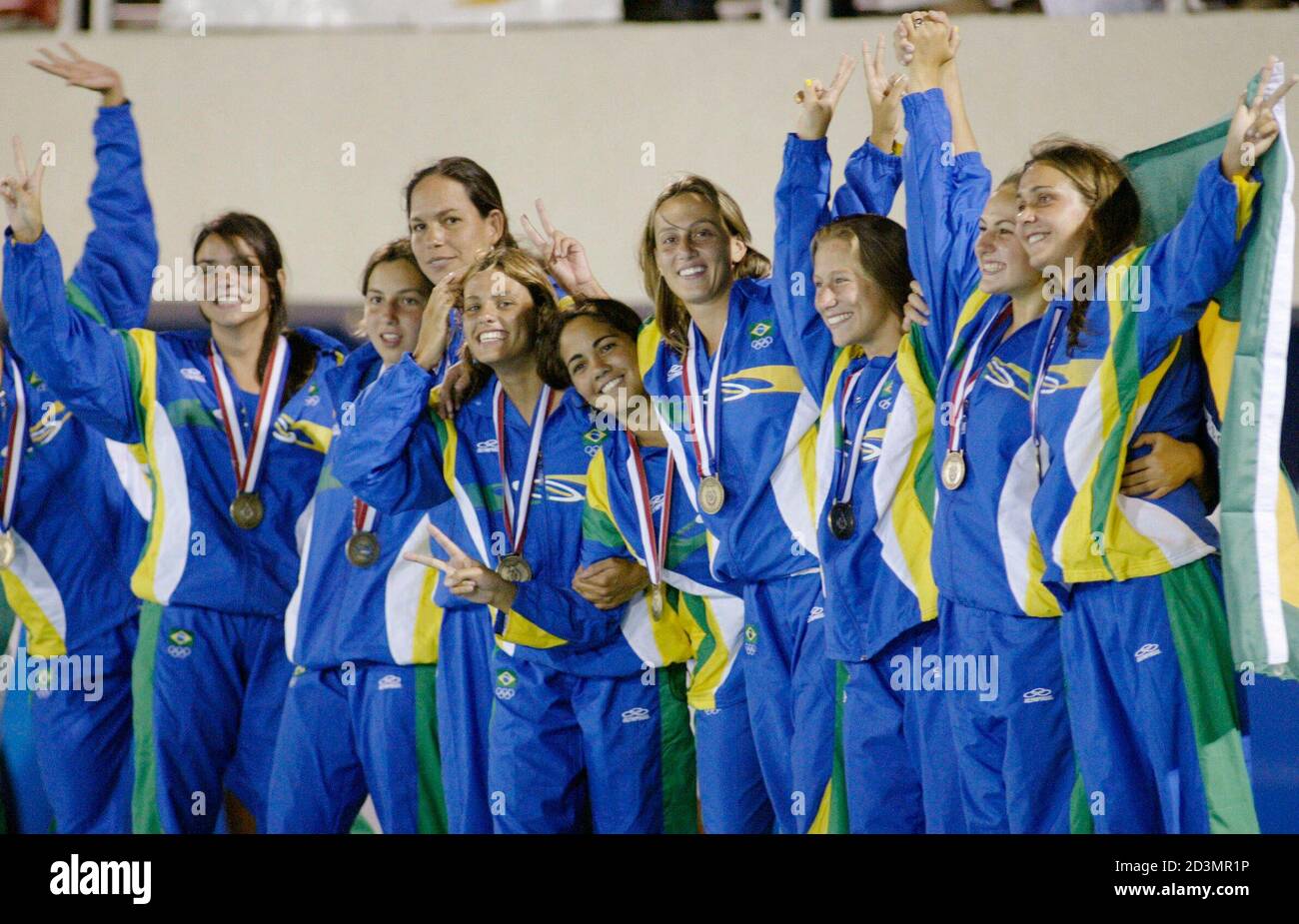 Brazilian water polo team hi-res stock photography and images - Alamy