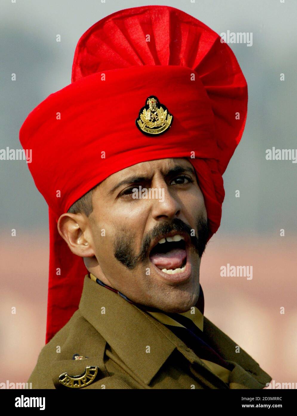 Indian army rajputana rifles soldier hi-res stock photography and ...