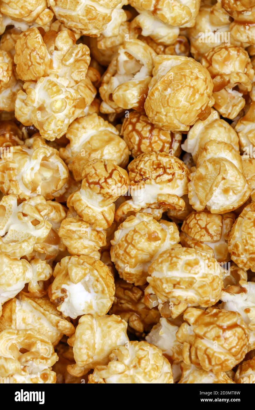 Popcorn Pattern. A pile of popcorn. Sweets. Popcorn Pattern. Caramel ...
