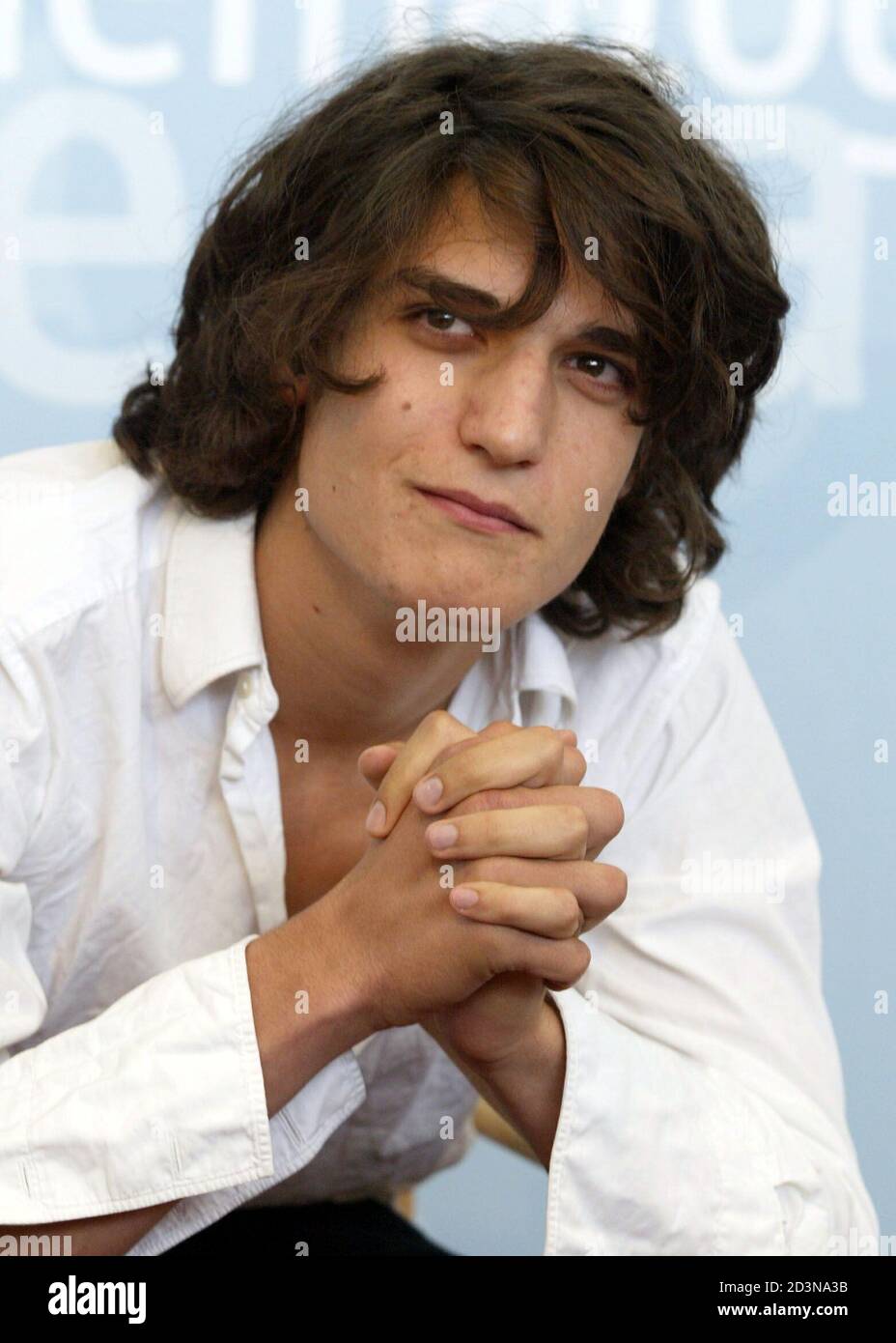 Actor Louis Garrel poses during a photo call at Venice Lido September 1 ...