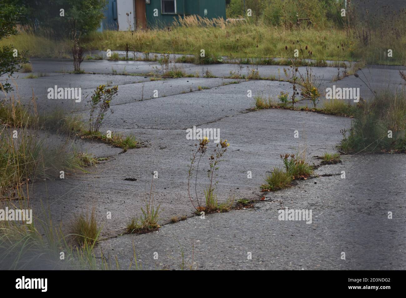 Abandoned industrial area Stock Photo - Alamy
