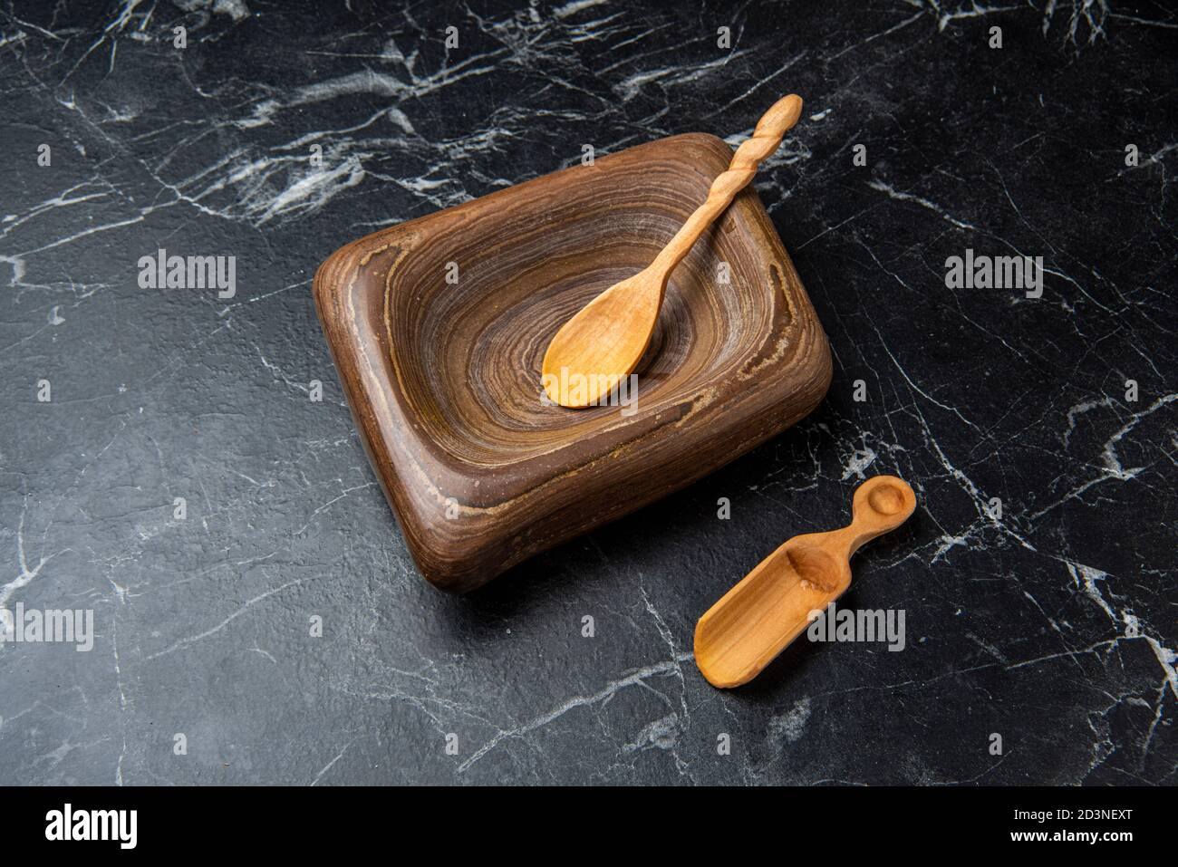 natural stone bowl handcrafted with spices Stock Photo - Alamy