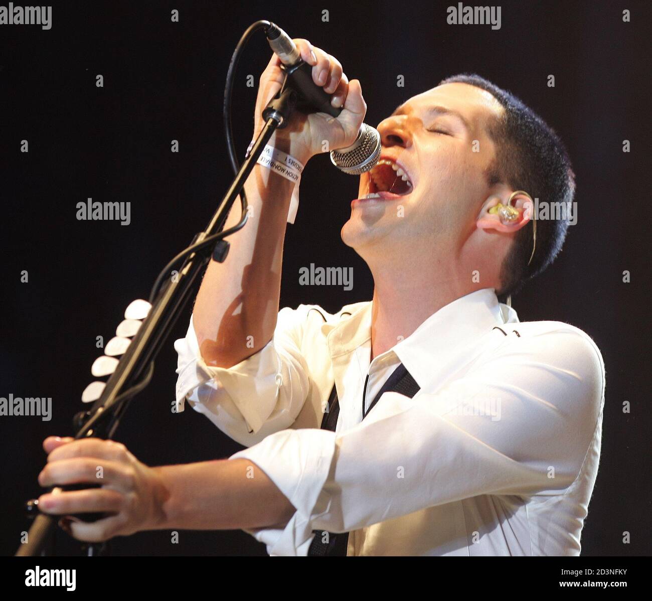 Singer brian molko band placebo hi-res stock photography and images - Alamy