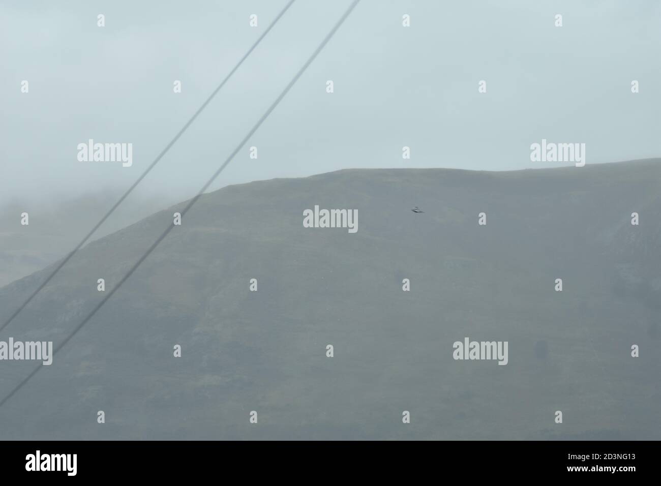 Overcast rainy countryside Stock Photo - Alamy