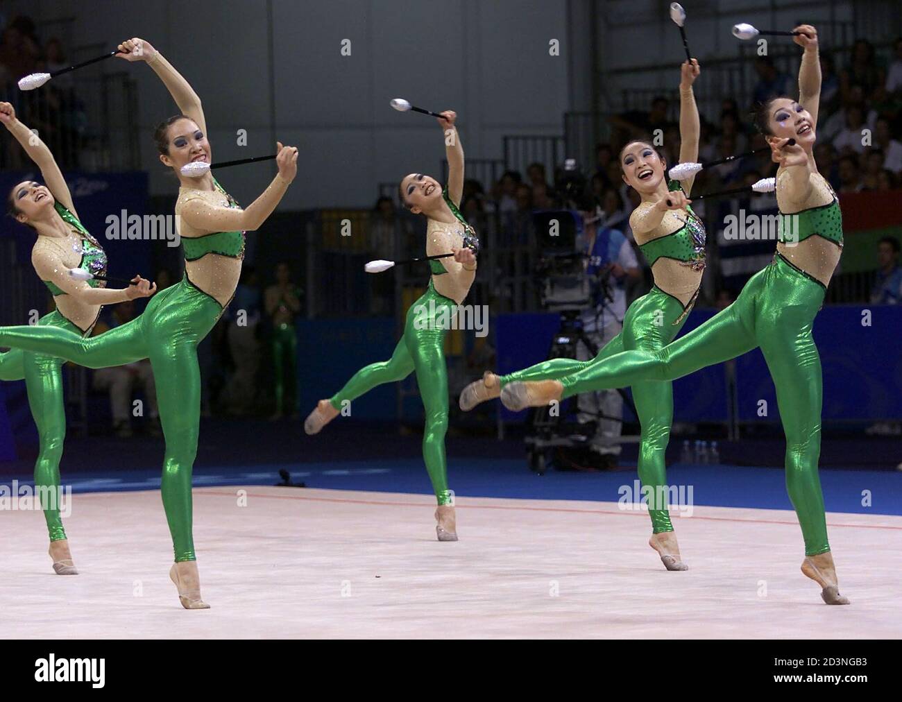 Sydney 2000 olympics gymnastics womens team event hi-res stock ...