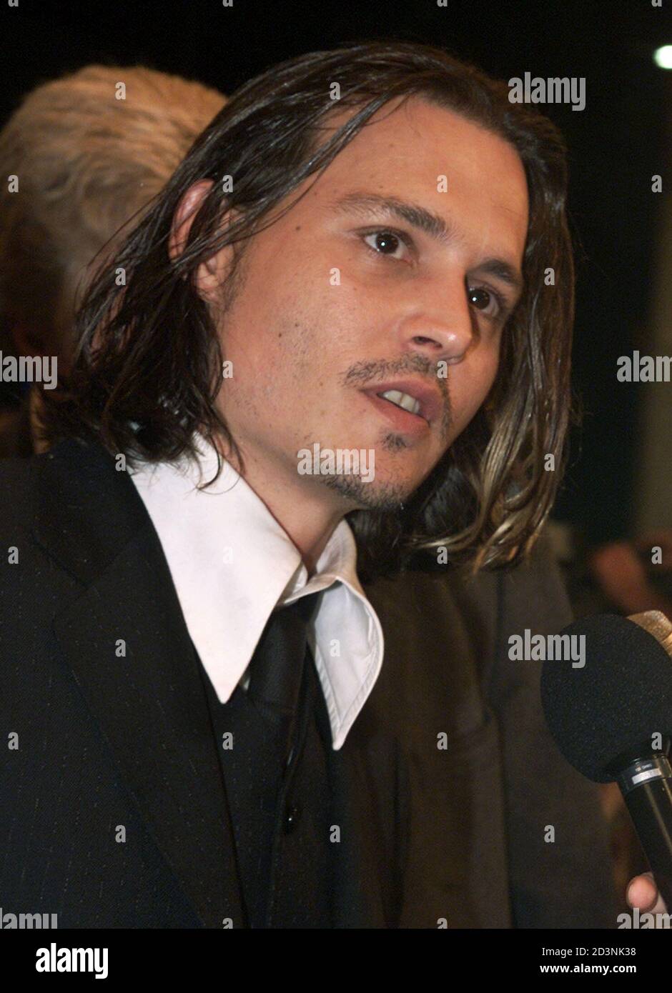 From Hell Premiere Johnny Depp High Resolution Stock Photography and ...