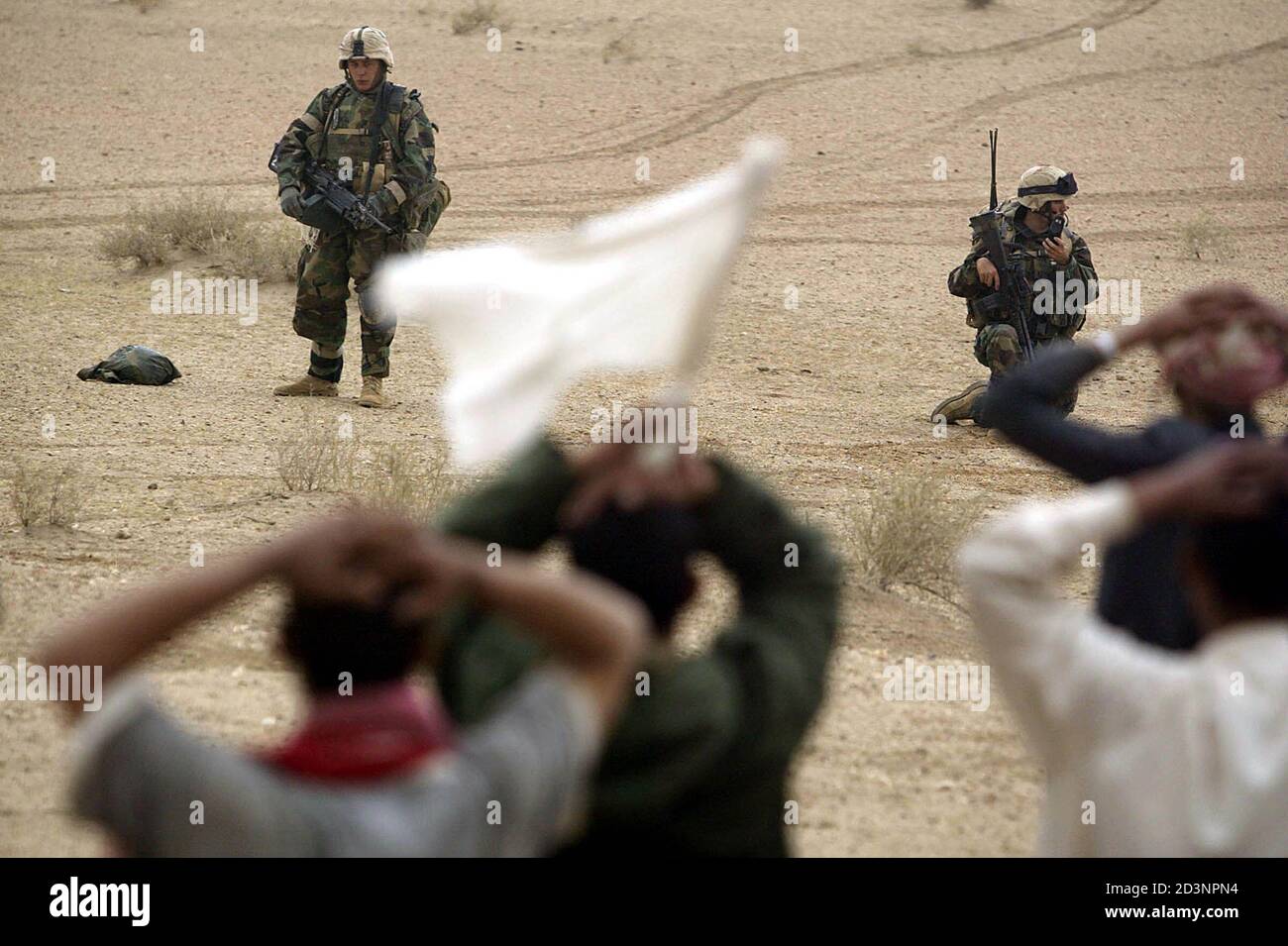 Iraq war 2003 british soldiers hi-res stock photography and images - Alamy