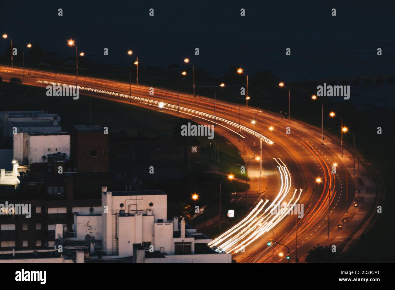 The street in movement at night Stock Photo - Alamy