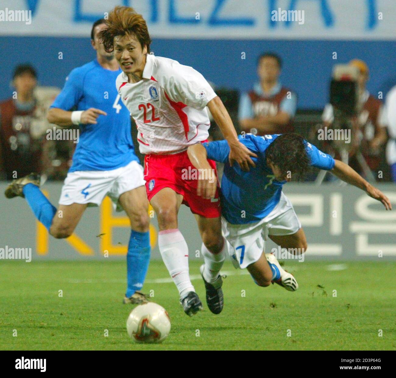 Koreas chong gug song italys francesco coco hi-res stock photography ...