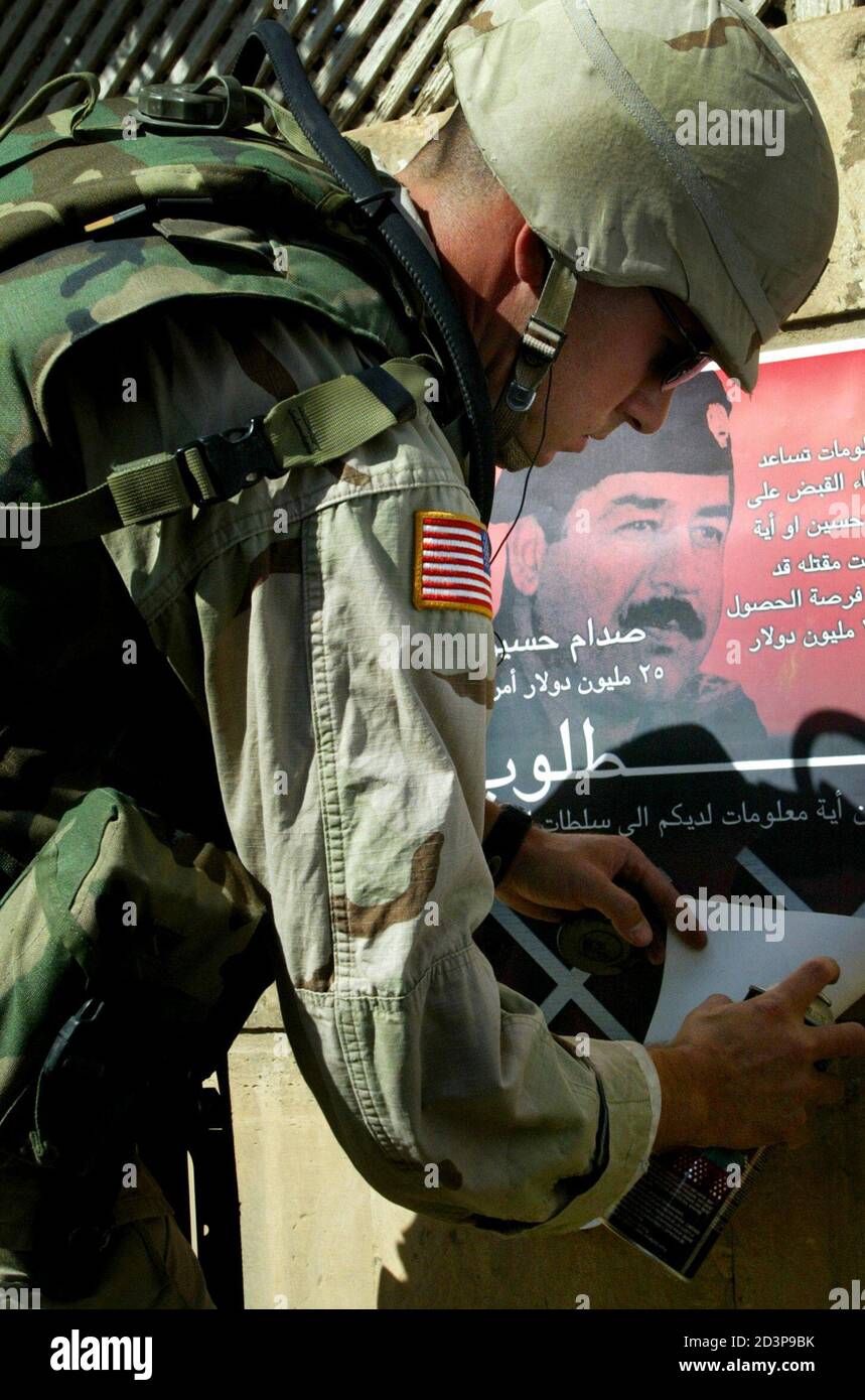 Posters Of Saddam Hussein High Resolution Stock Photography and Images ...