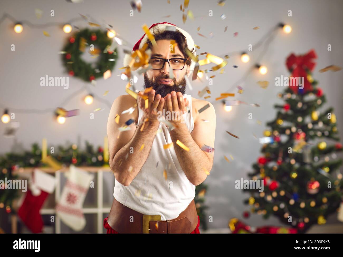 Blowing glitter hi-res stock photography and images - Alamy