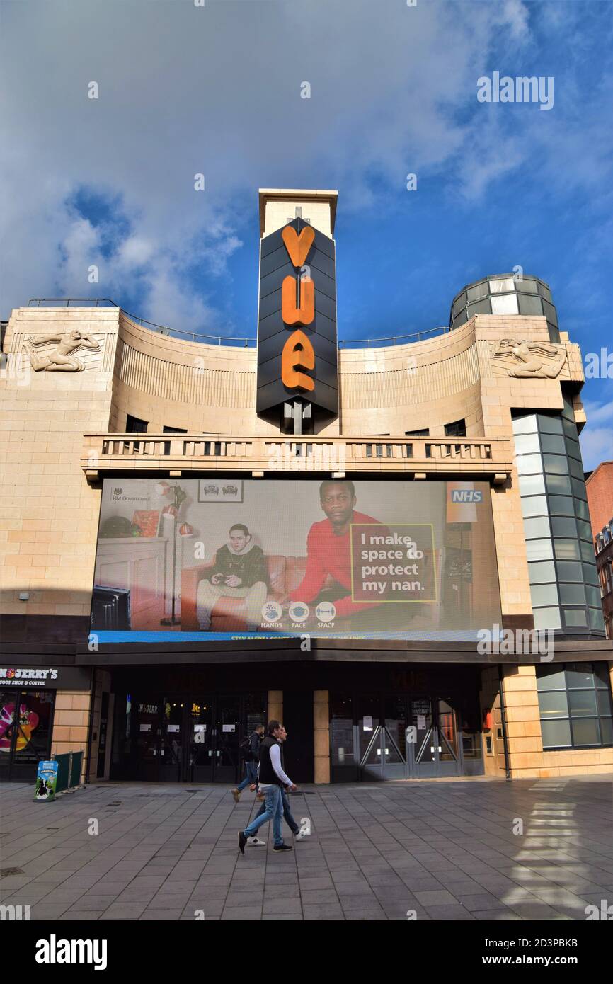 Vue Cinema West End, Leicester Square, London Stock Photo - Alamy