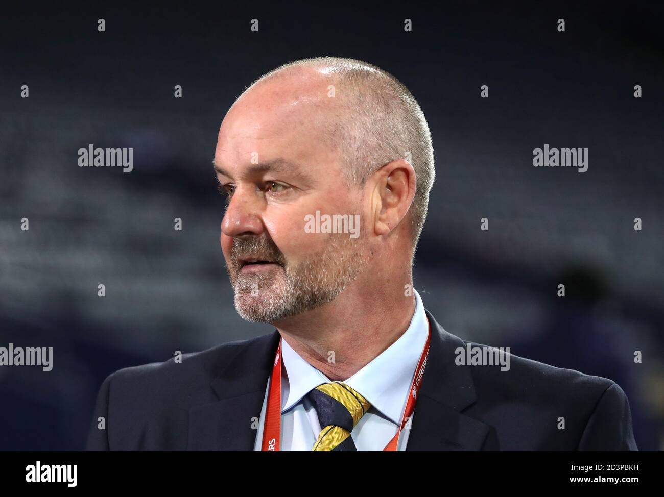 Scotland manager Steve Clarke before the UEFA Euro 2020 Play-Off semi ...
